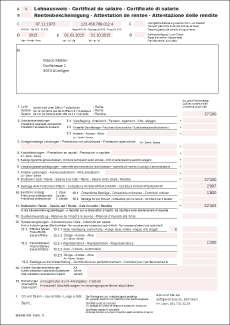Jahresabschluss - Vorbereitung für den Druck der Lohnausweise - GSAktiv